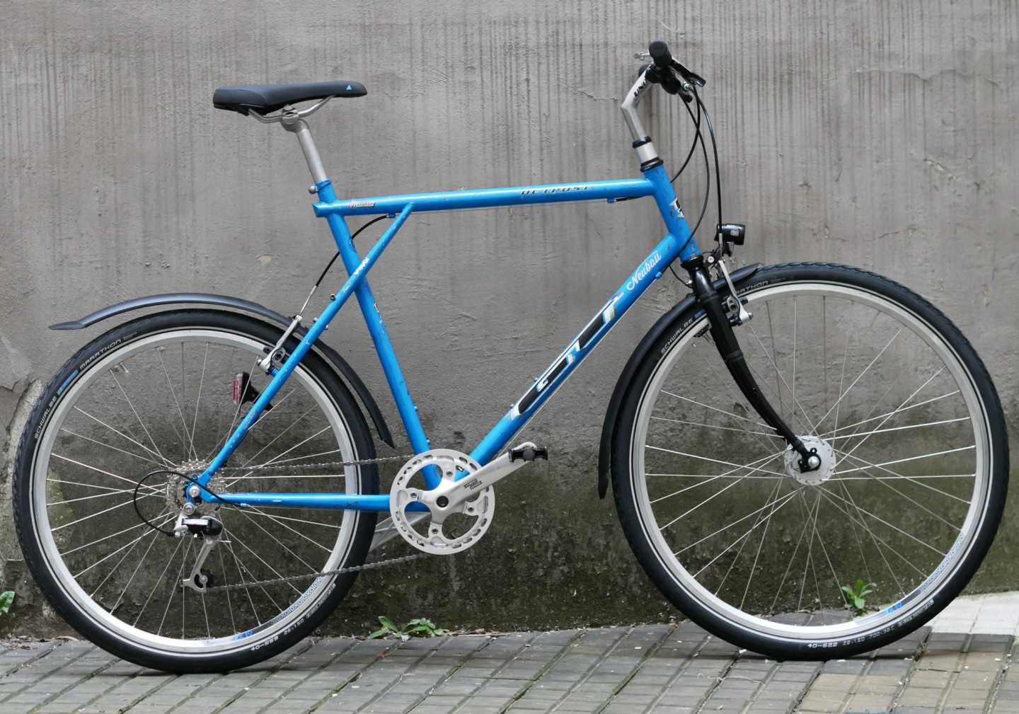 Neubau GT Outpost Blau - reanimated-bikes